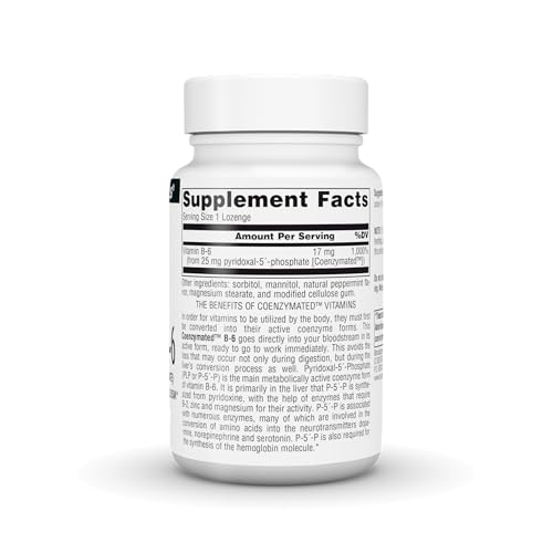 Vitamin B6 lozenges for immune health