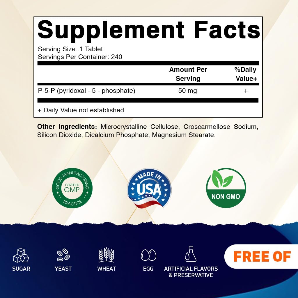Vitamin B6 supplement for energy