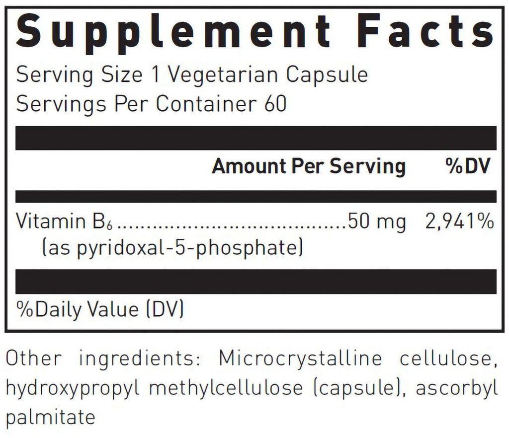 Vitamin B6 supplement for energy