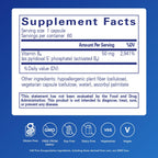 Vitamin B6 supplement for energy