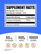 Vitamin B6 supplement for energy