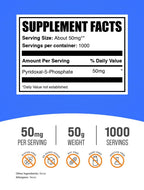 Vitamin B6 supplement for energy