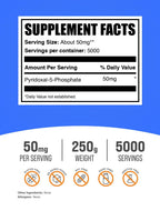 Vitamin B6 supplement for energy
