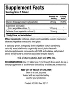 Vitamin B6 supplement for energy
