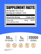 Vitamin B6 supplement for mood support