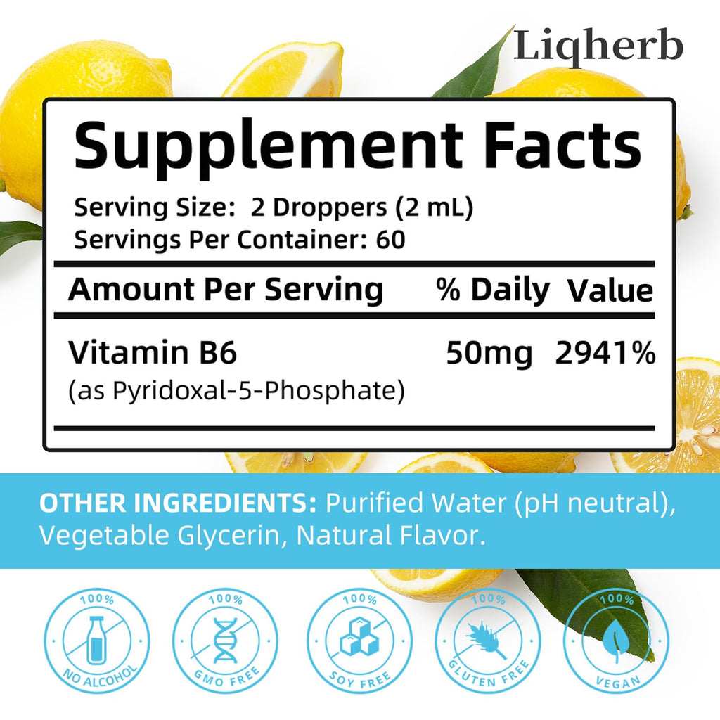 Vitamin B6 supplement for mood support