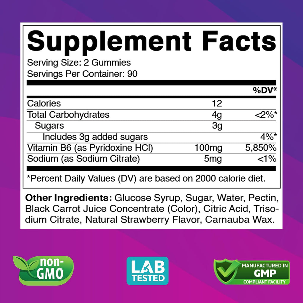 Vitamin B6 support for mood balance