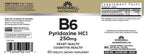 Vitamin B6 supports energy production