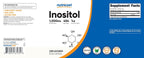 Vitamin B8 Inositol for cognitive function