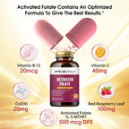 Vitamin B9 for energy support