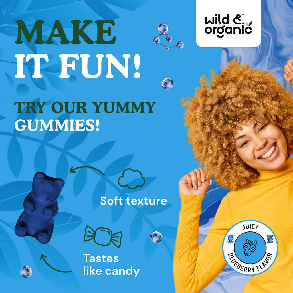 Vitamin B9 gummies for energy