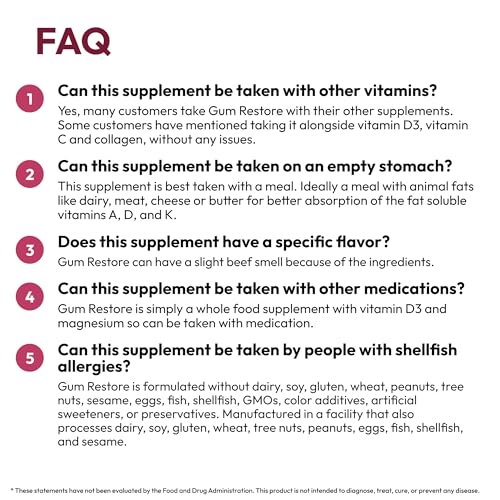vitamin blend for gum strength