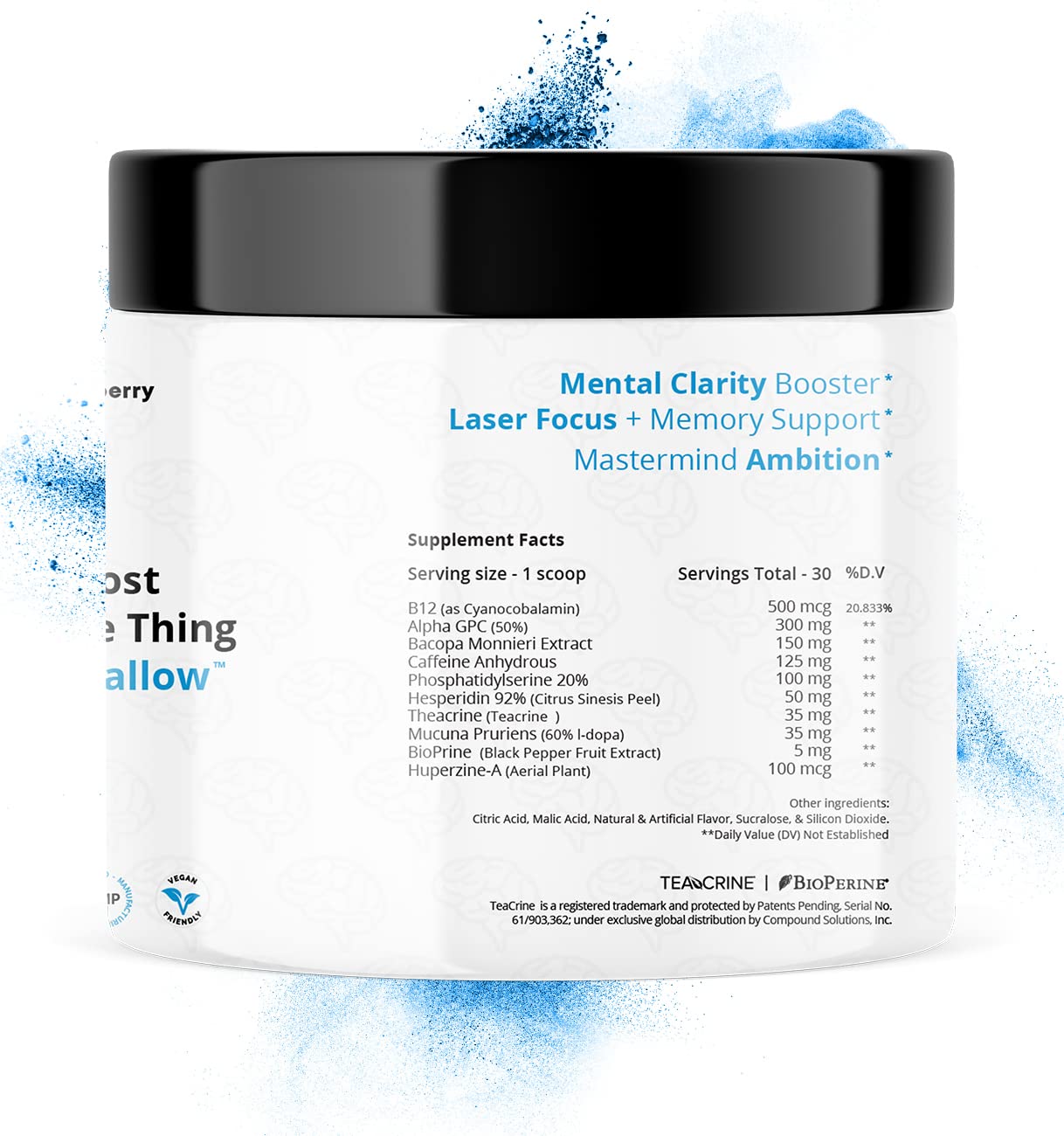 vitamin blend for improved concentration