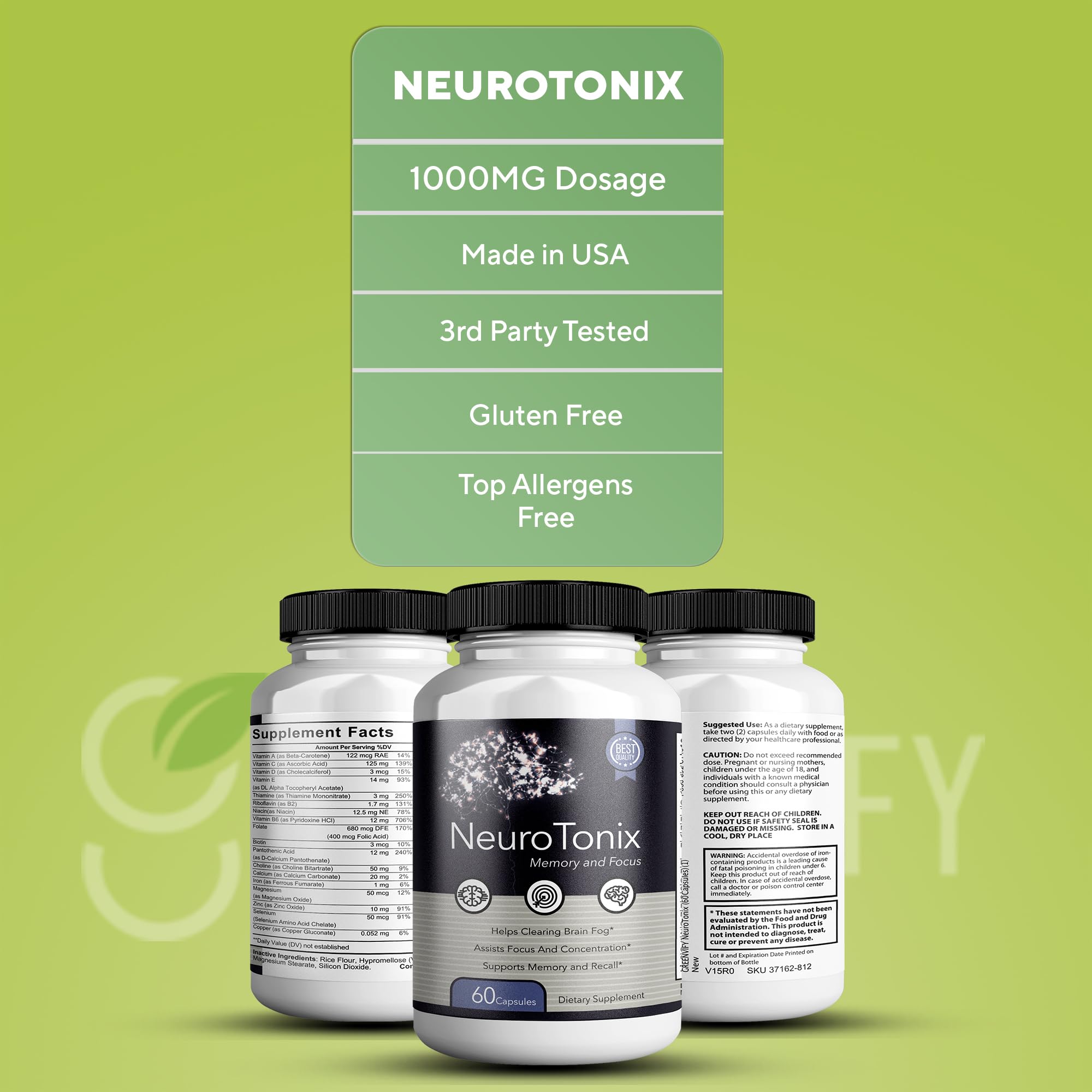 vitamin blend for mental performance