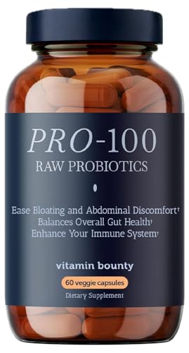 Vitamin Bounty Pro-100 probiotic capsules