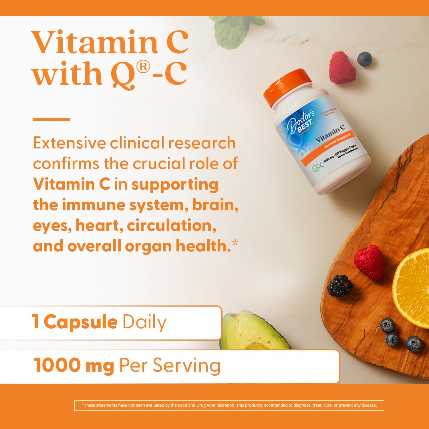 vitamin C 1000 mg for antioxidant protection