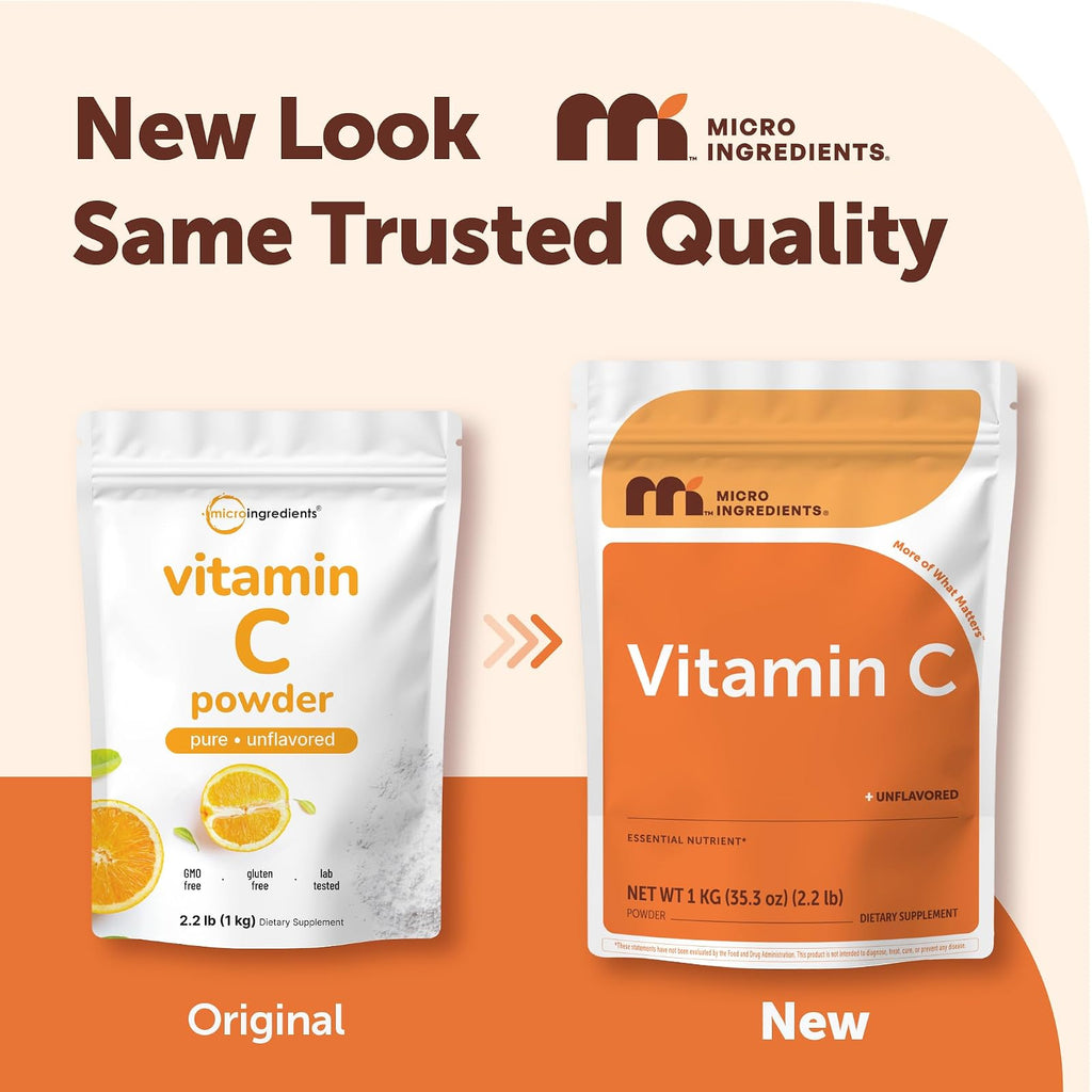 Vitamin c 1000mg daily supplement powder