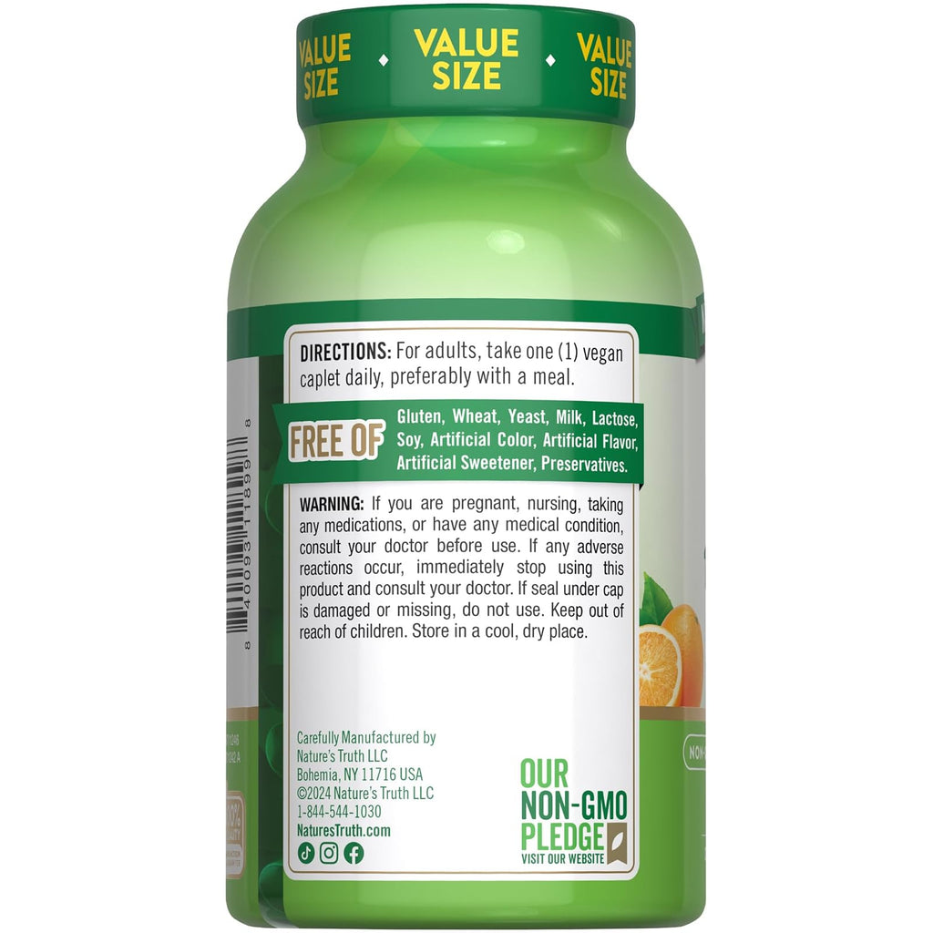 Vitamin C 1000mg for antioxidant protection