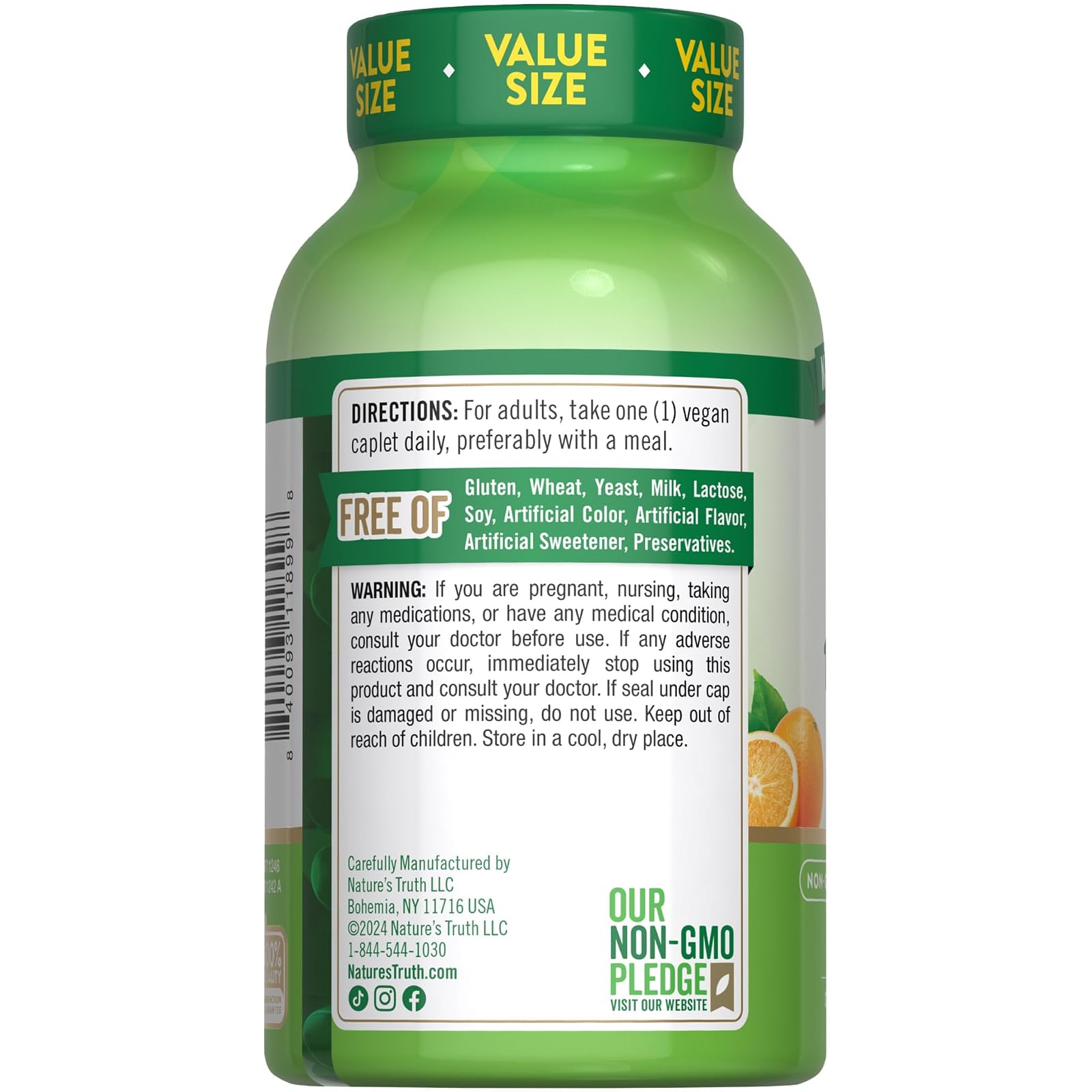 Vitamin C 1000mg for antioxidant protection