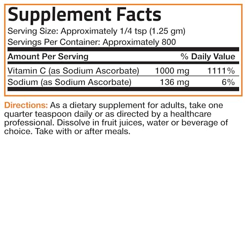 vitamin C 1000mg for antioxidant support