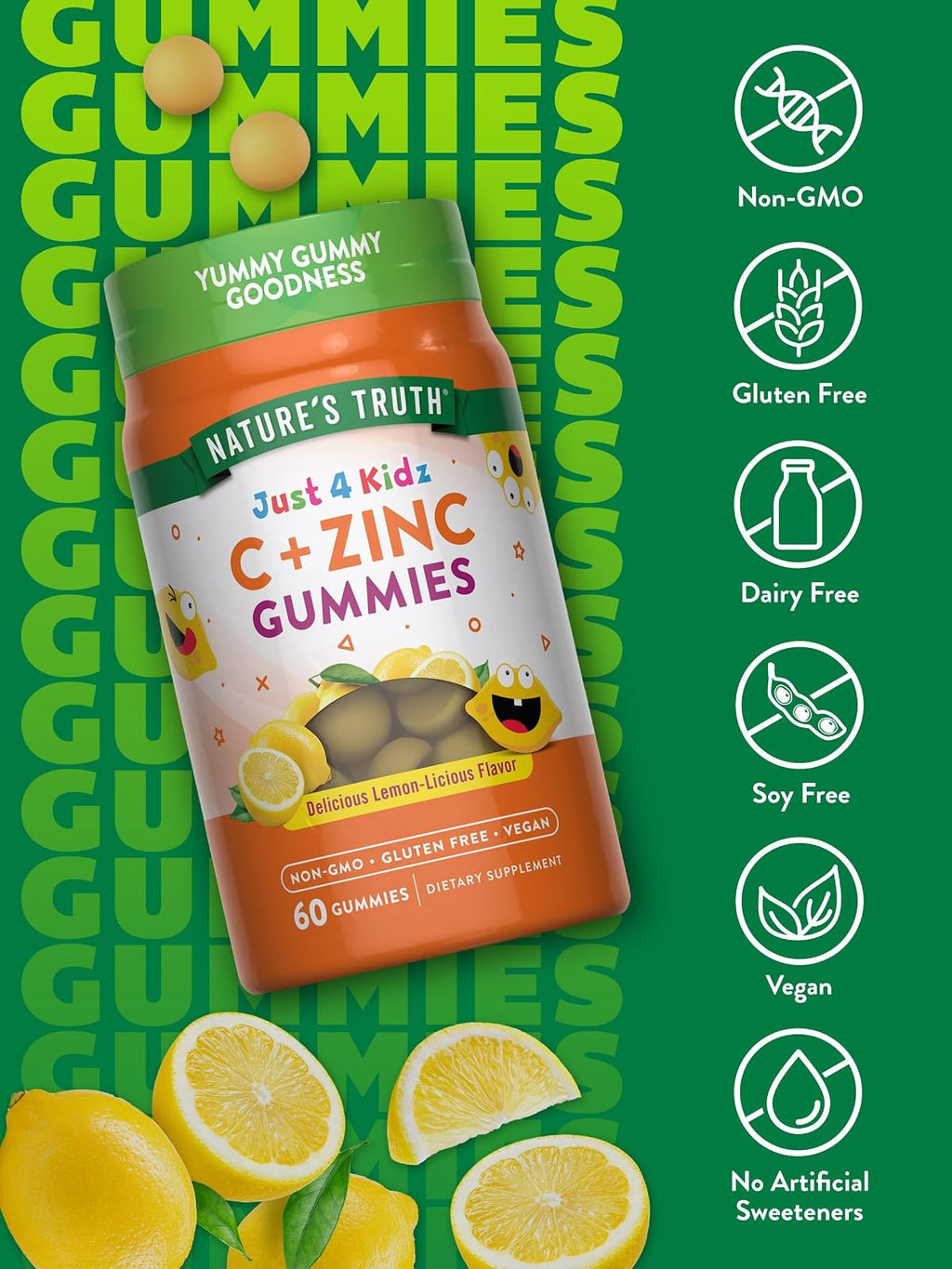 Vitamin C 1000mg gummy supplements