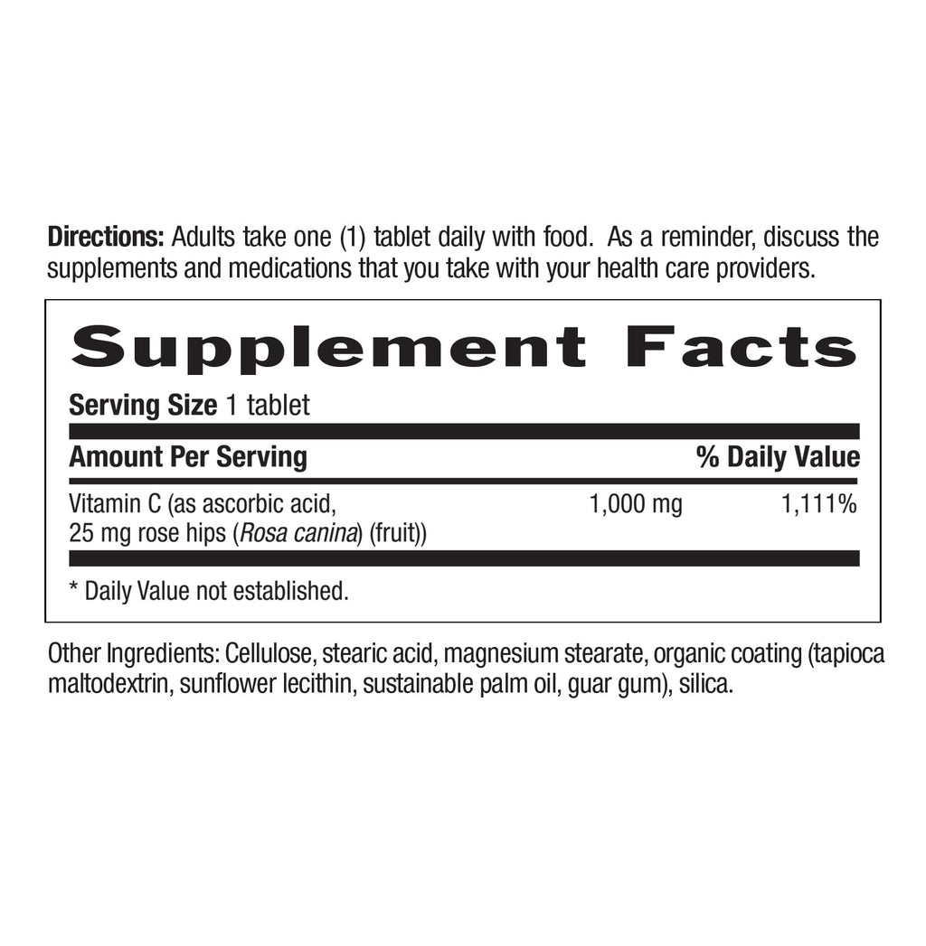vitamin C 1000mg immune support