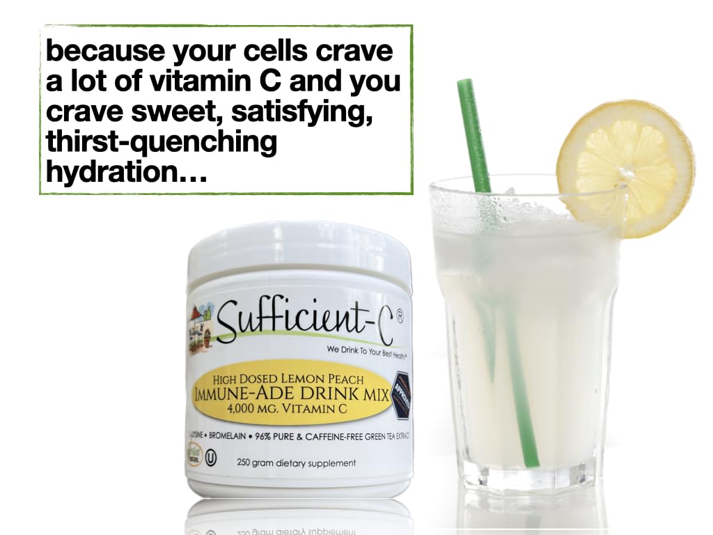 Vitamin C 1000mg lemon peach flavour