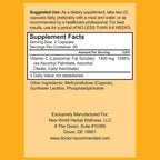 vitamin c 1400 mg veggie capsules