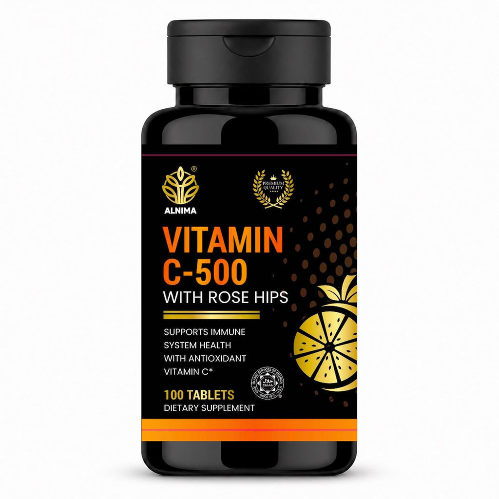 Vitamin C-500 with Rose Hips benefits