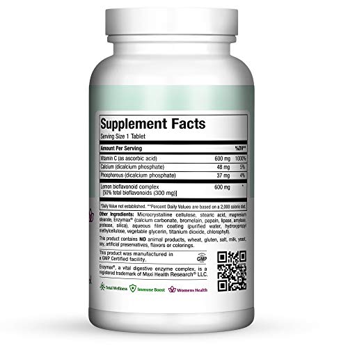 Vitamin C 600 mg antioxidant benefits
