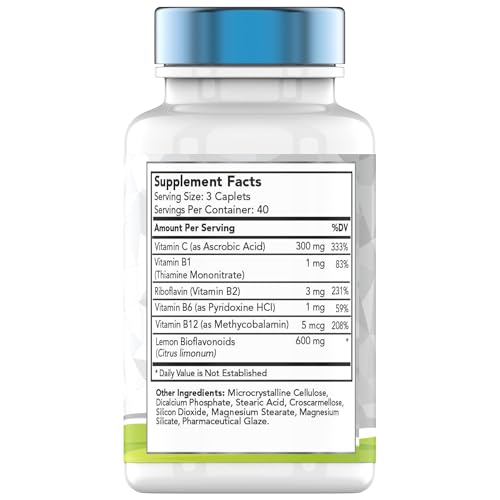 vitamin C and B complex for ears