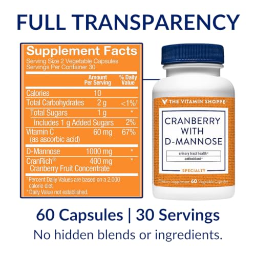 Vitamin C and cranberry synergy