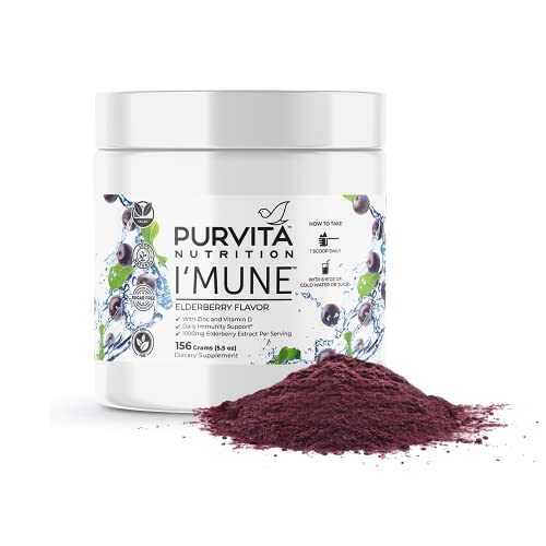 vitamin C and D elderberry blend