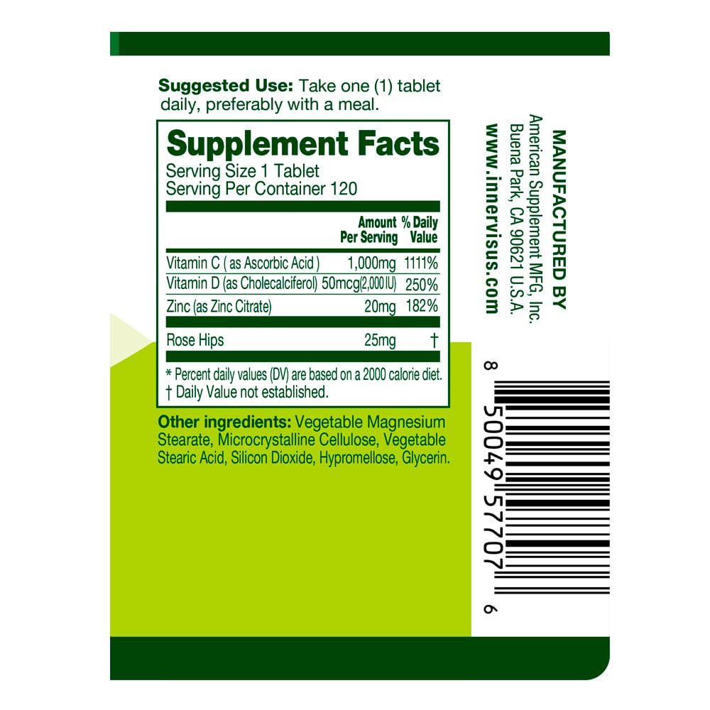vitamin C and D for overall health