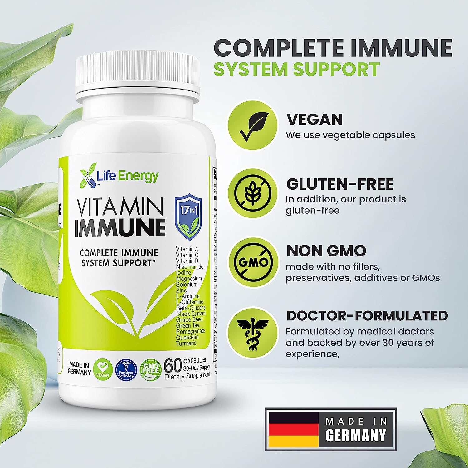 vitamin C and D supplements for health