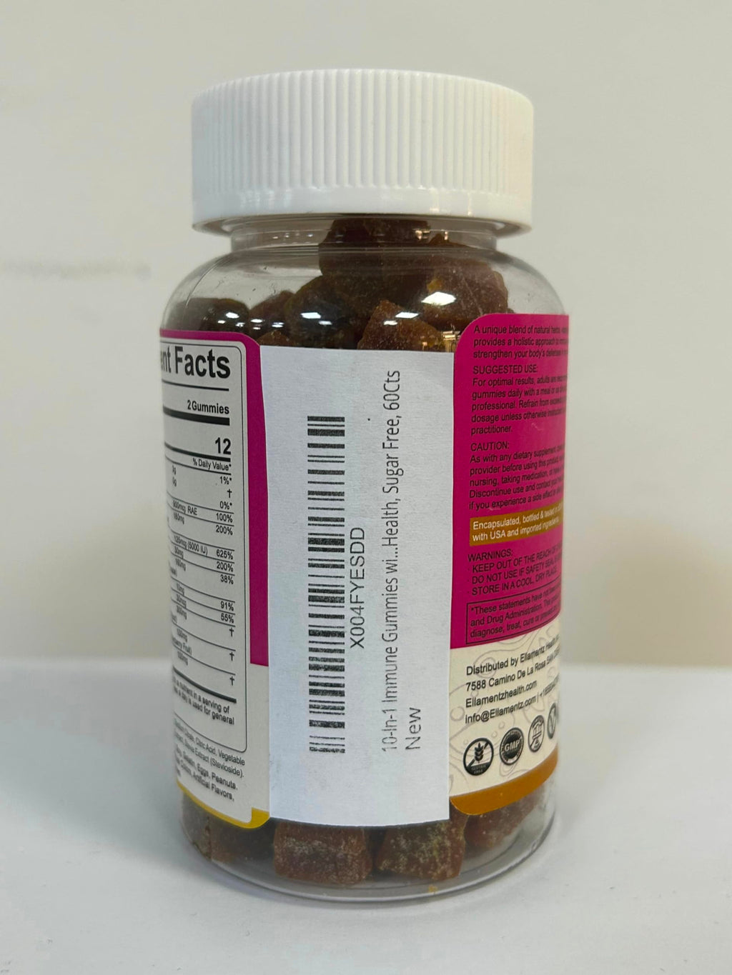 vitamin C and D3 elderberry blend