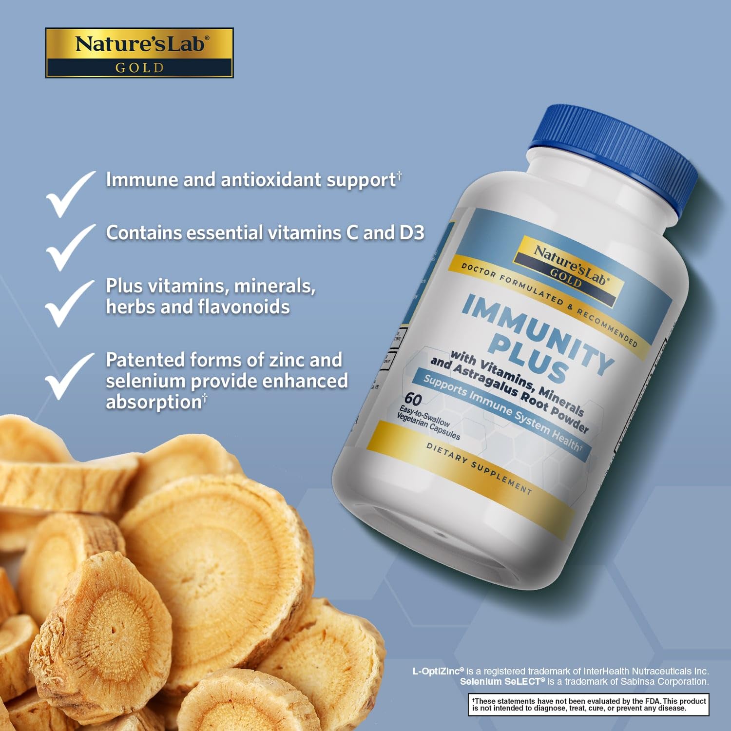 Vitamin C and D3 for immunity