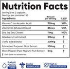 Vitamin C and D3 immune booster