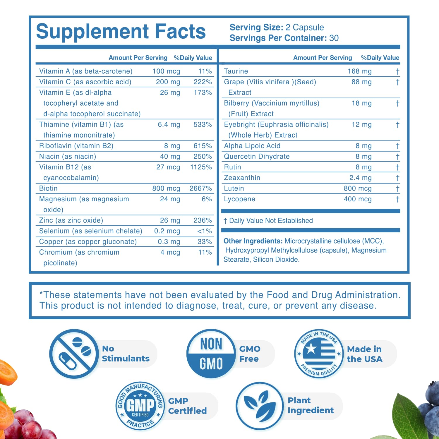 vitamin C and E for antioxidant support