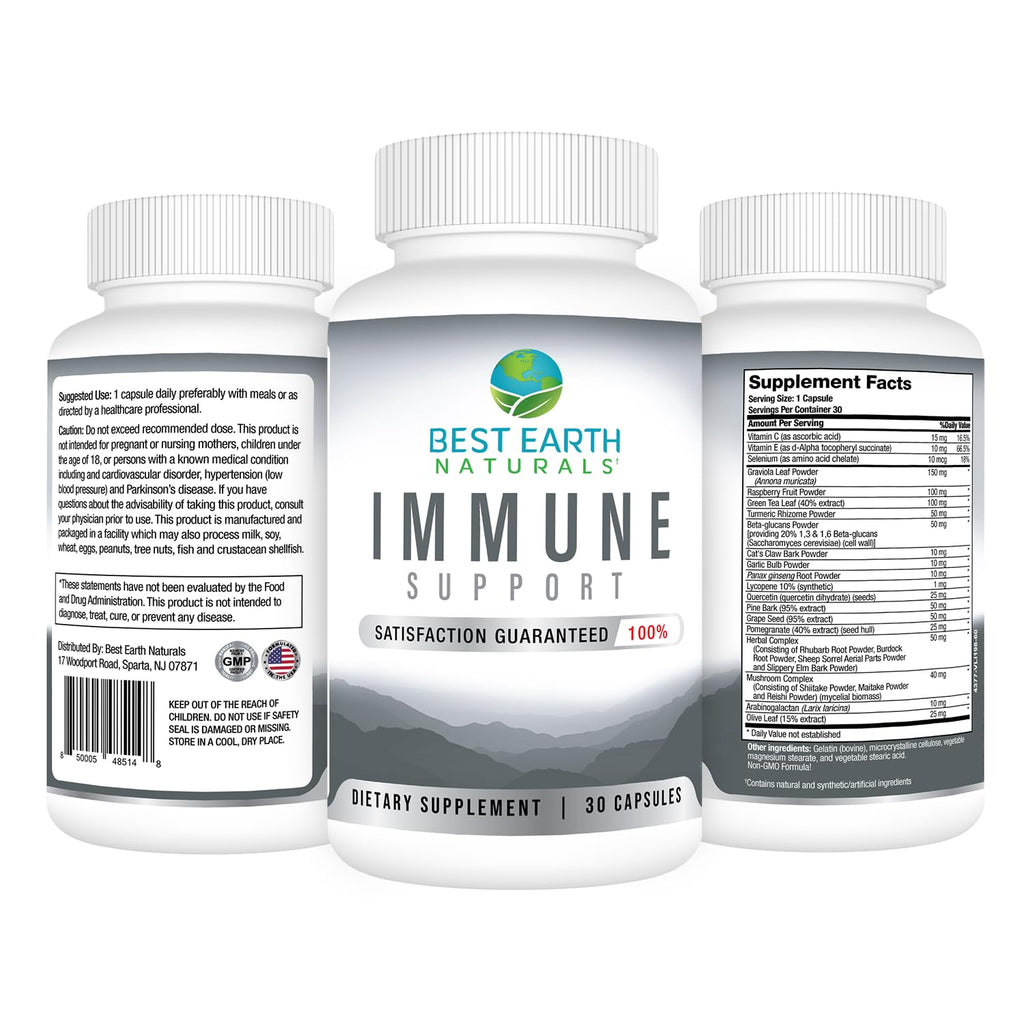 vitamin C and E immune booster supplements