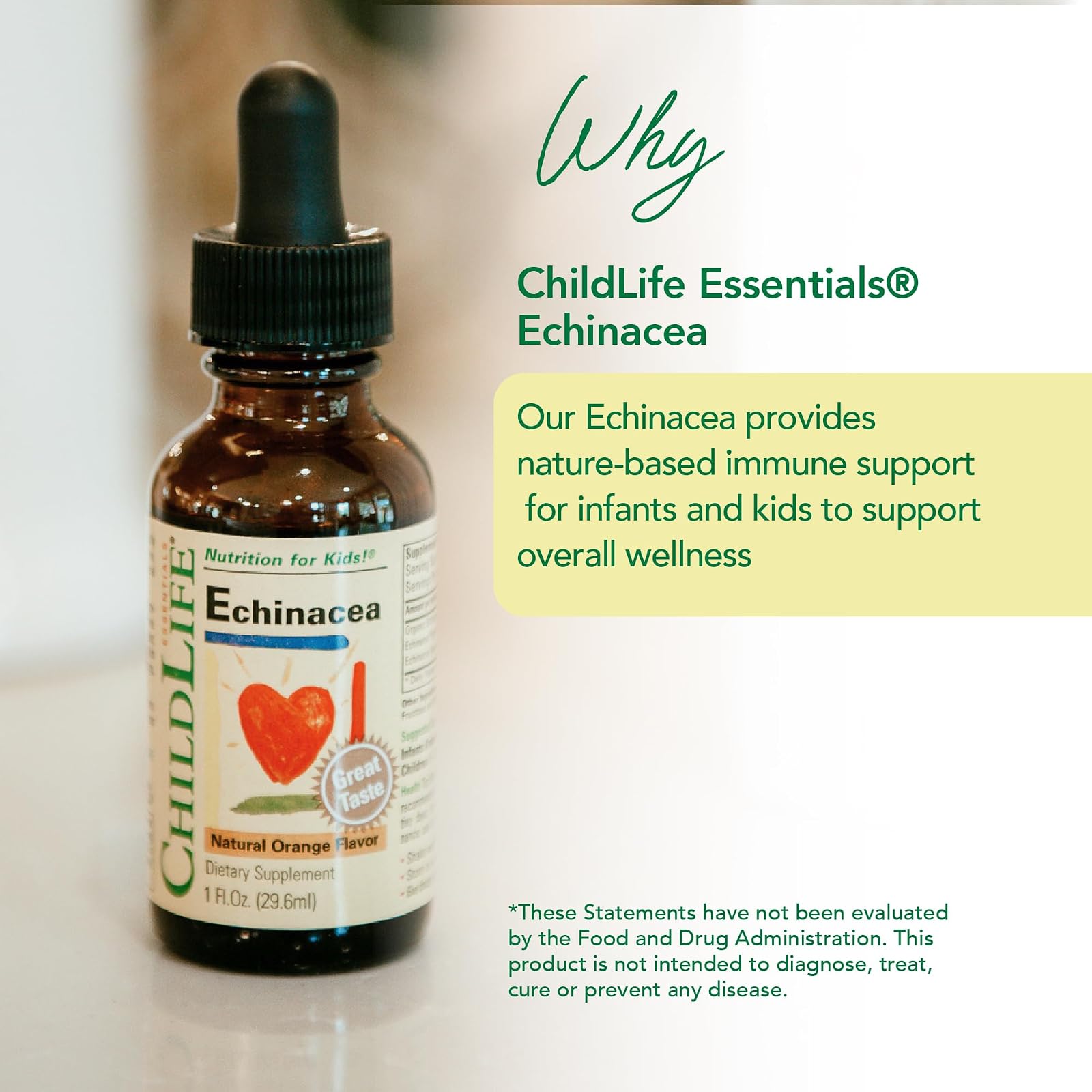 vitamin c and echinacea for children