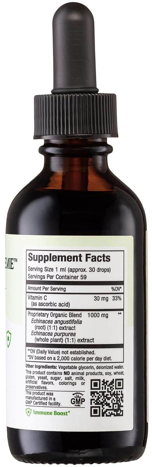 vitamin c and echinacea immune support
