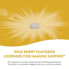 Vitamin C and echinacea zinc lozenges