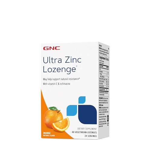 Vitamin C and Echinacea zinc lozenges