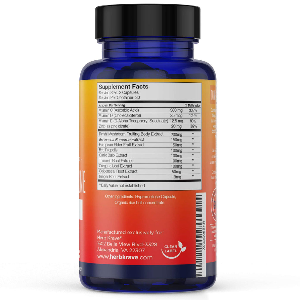 Vitamin C and elderberry blend