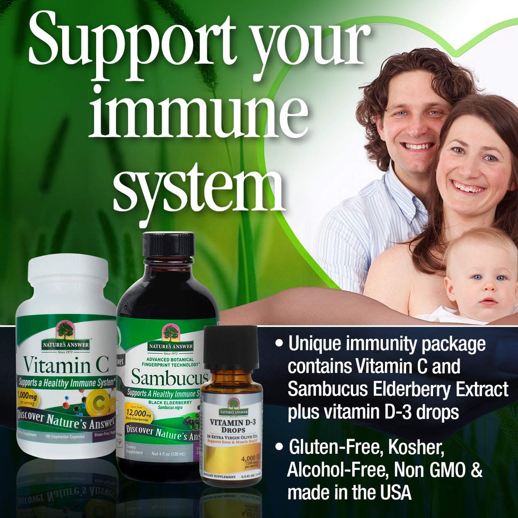 Vitamin C and elderberry for cold relief