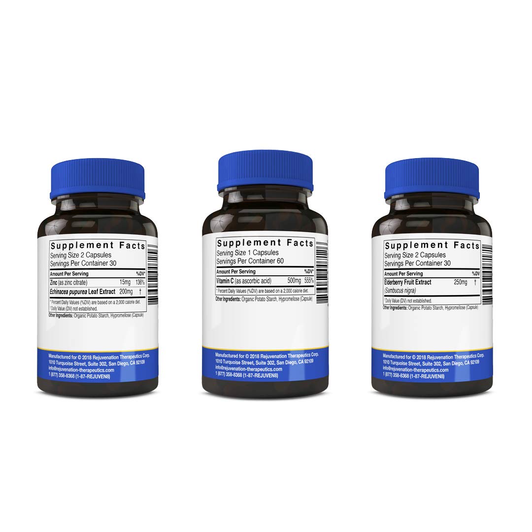 Vitamin C and elderberry for seasonal support