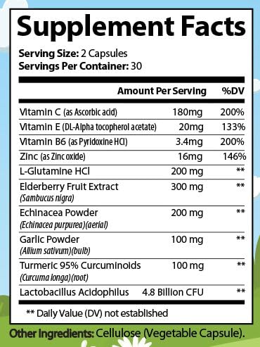 Vitamin C and elderberry for vitality