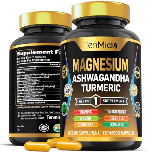 vitamin C and magnesium capsules