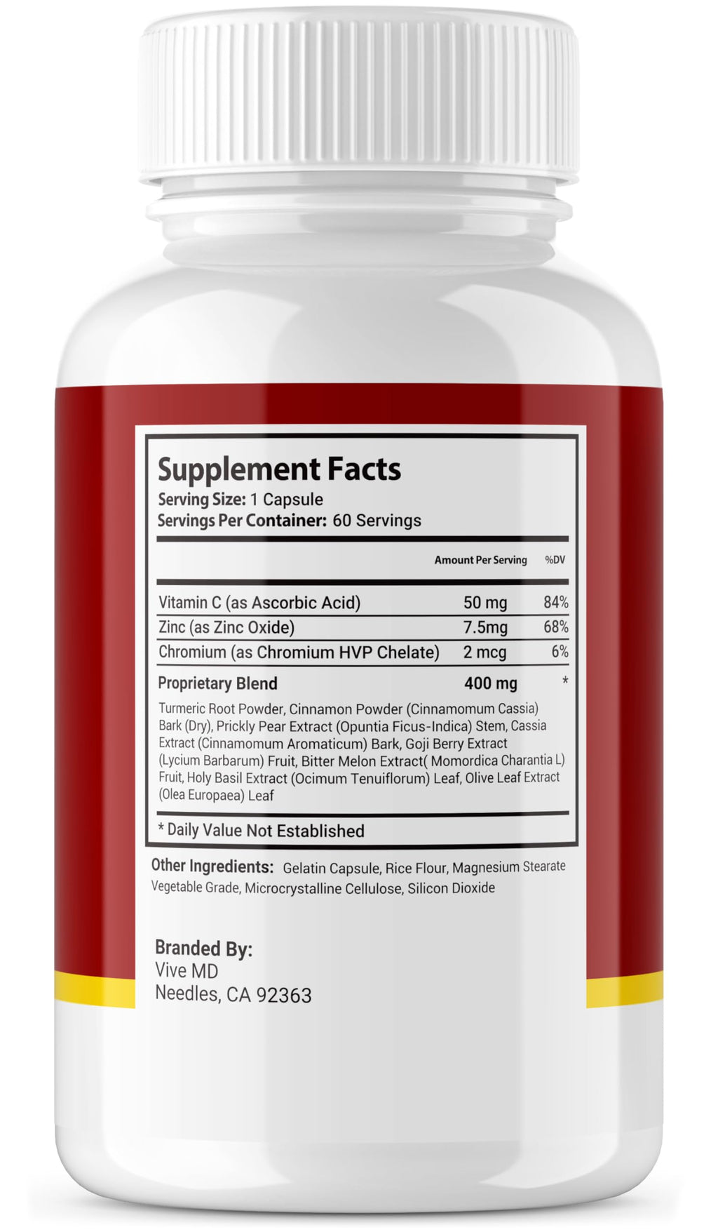Vitamin C and zinc blended supplement benefits